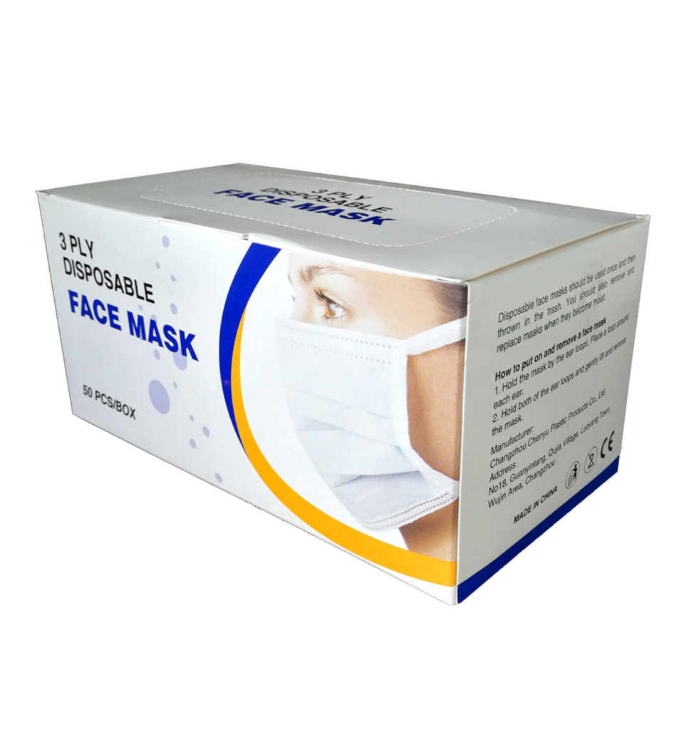 3 Ply Face Mask 50pcs